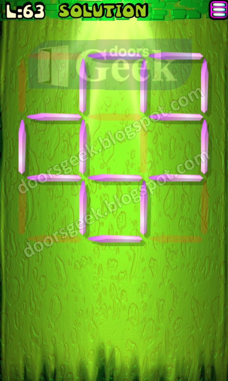 Matches Puzzle [Episode 1] Level 63 Solution ~ Doors Geek